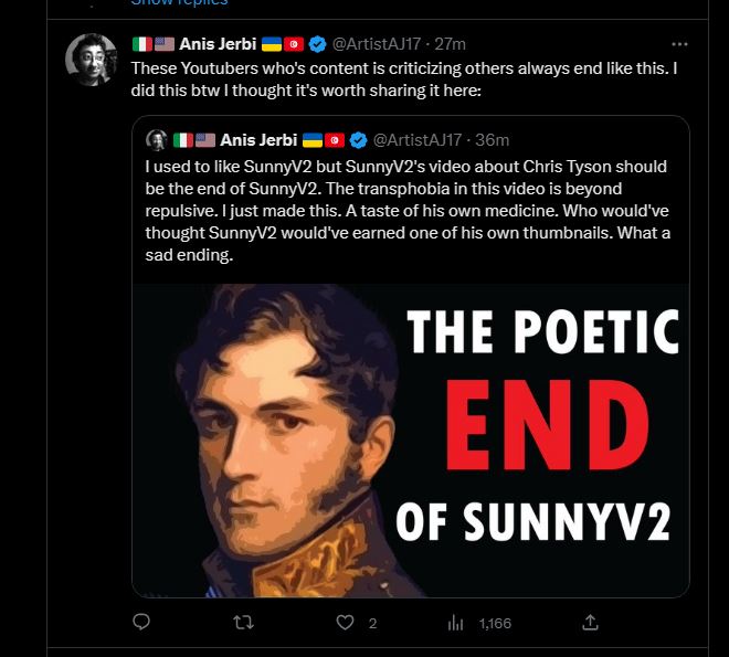 The Poetic End: SunnyV2's Aftermath Following The Chris Tyson Video ...
