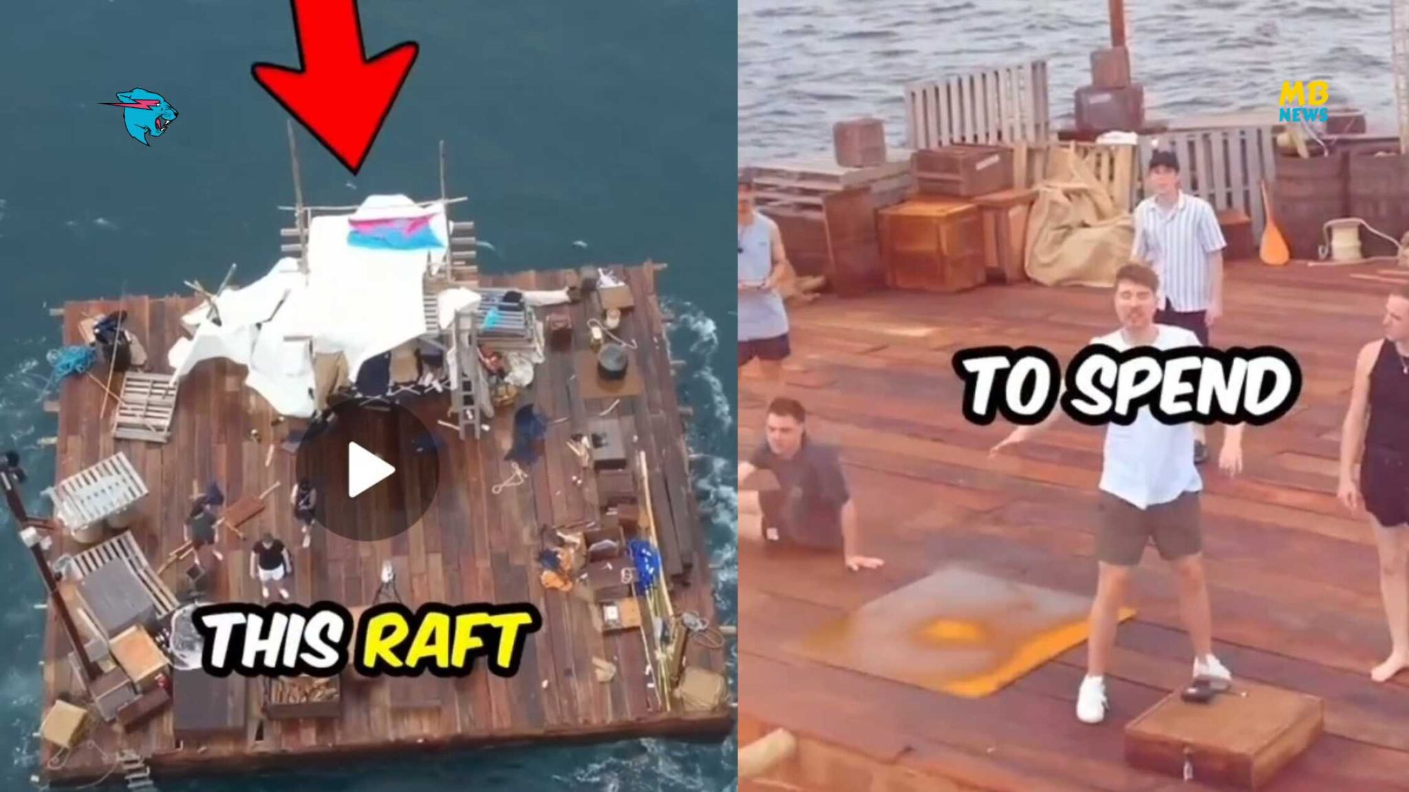 MrBeast And His Crew Survive 7-Day Ocean Raft Ordeal: Video Release ...