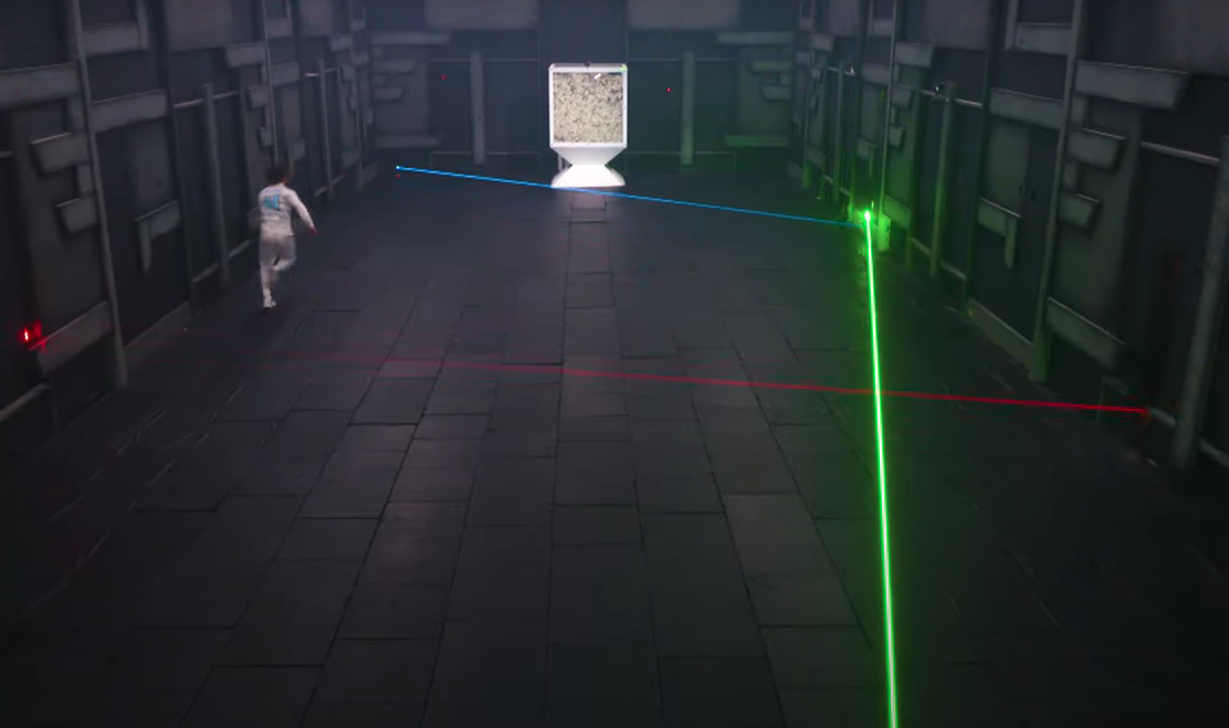 The Most Insane Escape Laser Maze Obstacle Course: The Quest For ...