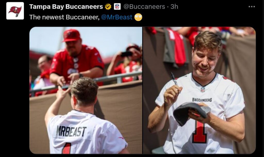 MrBeast's Surprise Appearance At NFL Game: A Closer Look - Mrbeast News