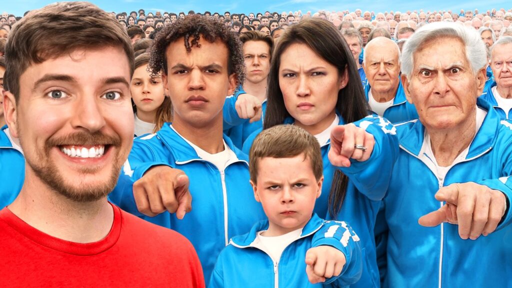 MrBeast's Latest Spectacle: A Diverse Competition, Ages 1 - 100 Decide ...